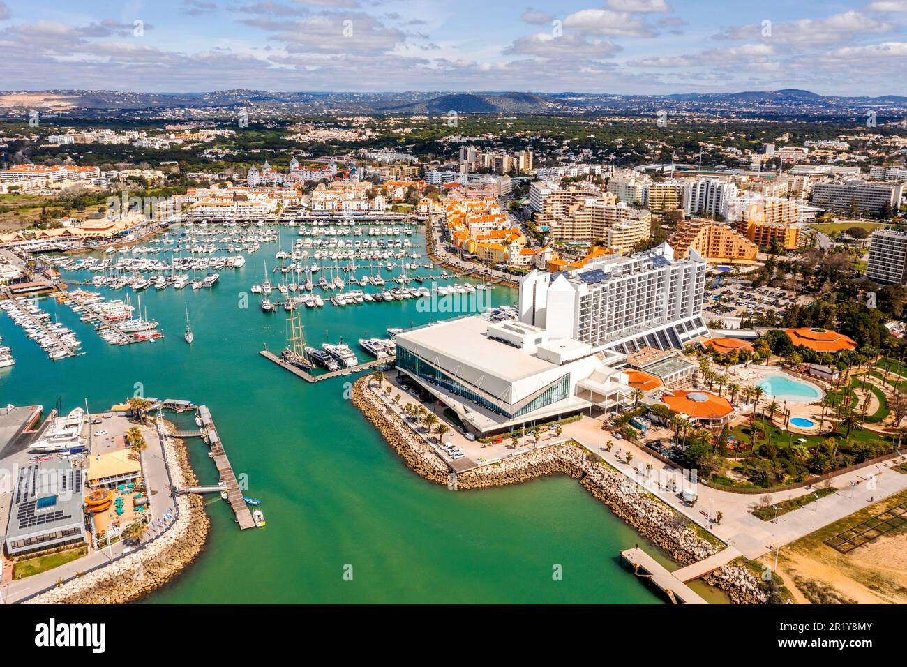 Awesome view of modern, lively and sophisticated Vilamoura Coast one of ...