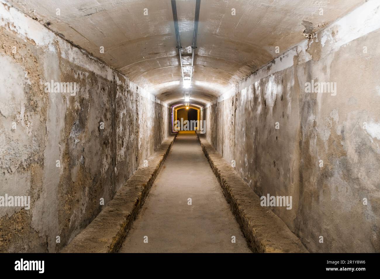 Almeria, Spain - December 29 , 2022: Civil War shelters - tunnels used ...