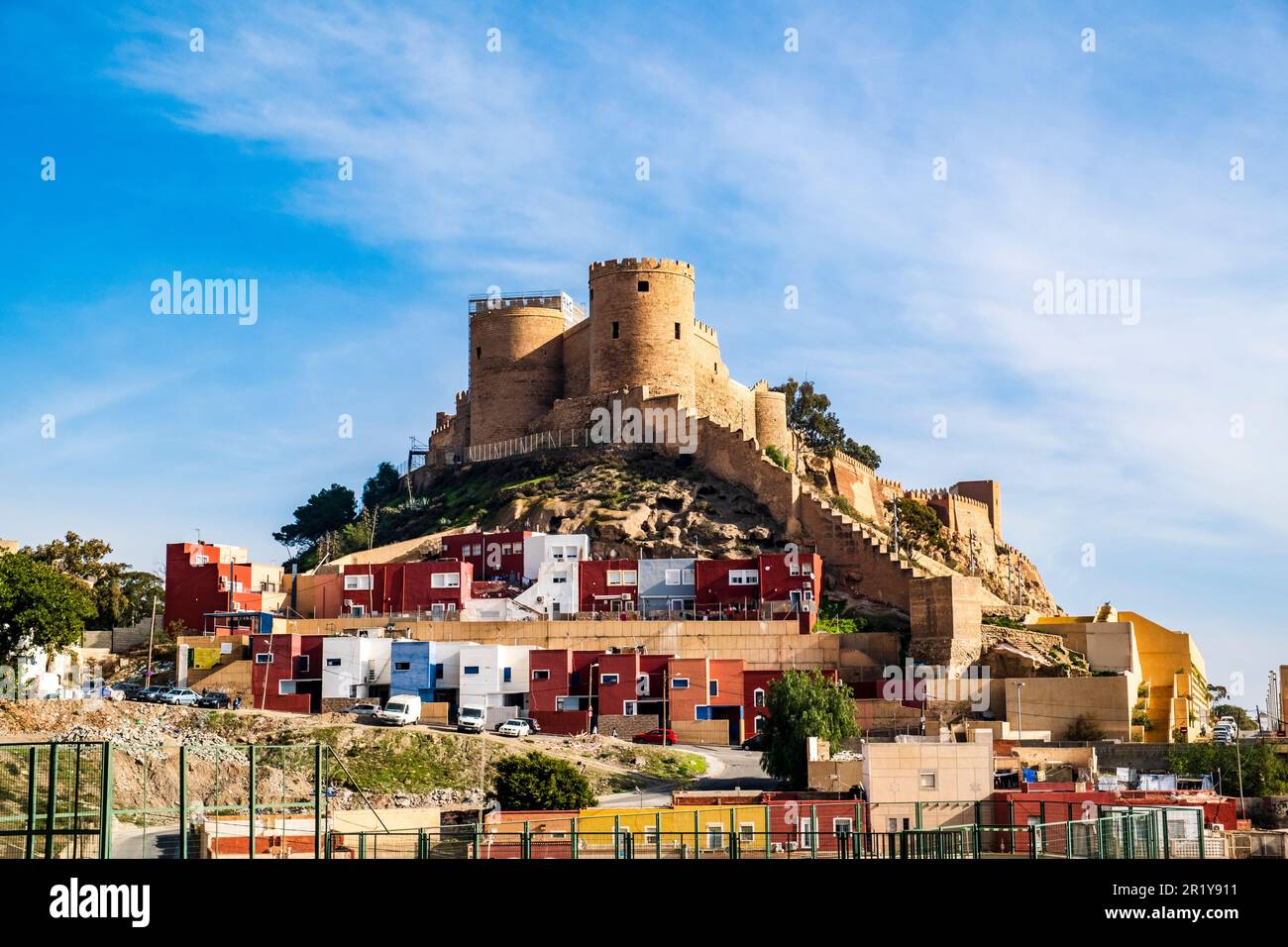 Amazing view of historical building, Muslim Almeria (Almeria musulmana ...