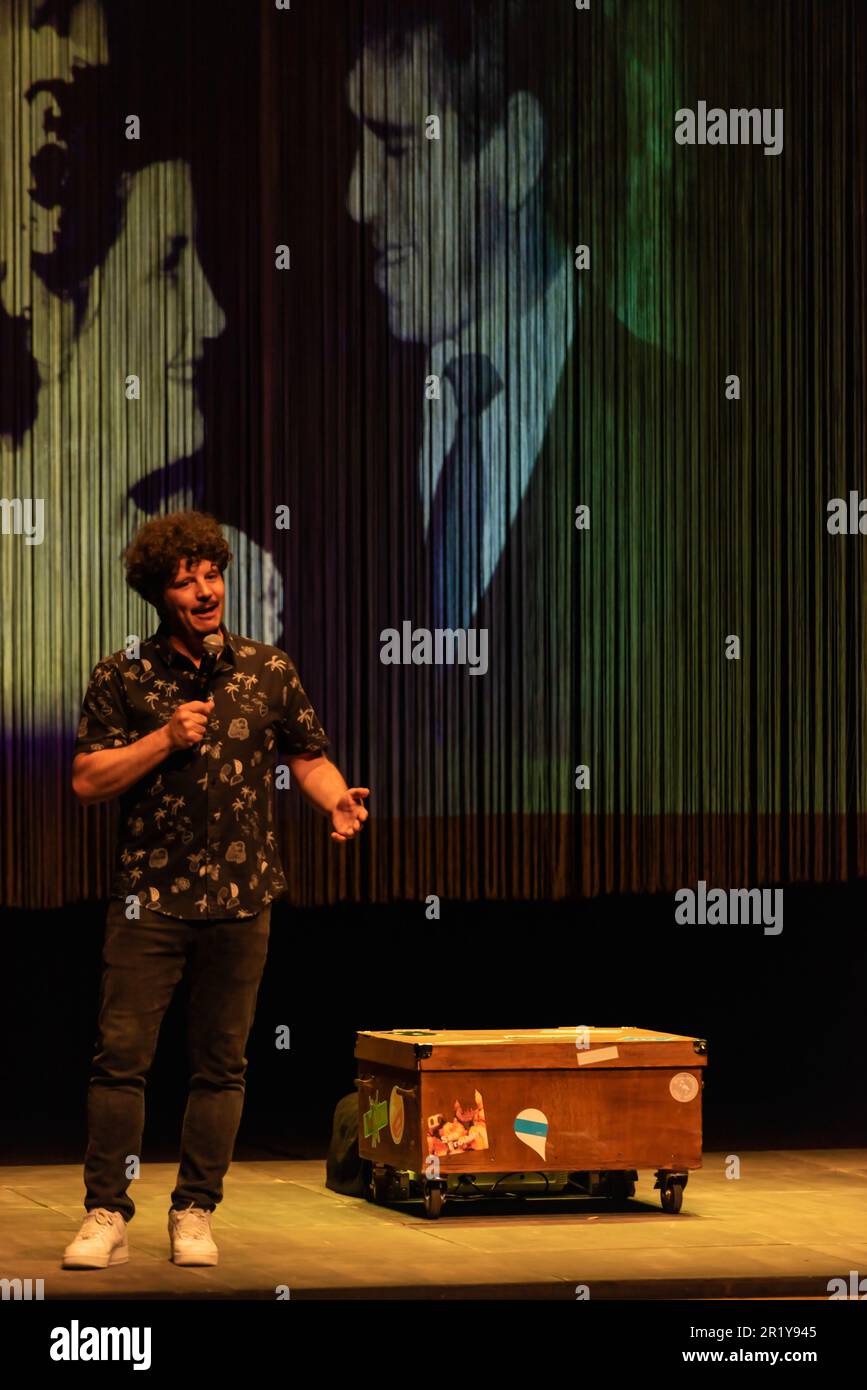 Cangas, Spain. May 13th, 2023. the actor and comedian xoxe touriñan ...