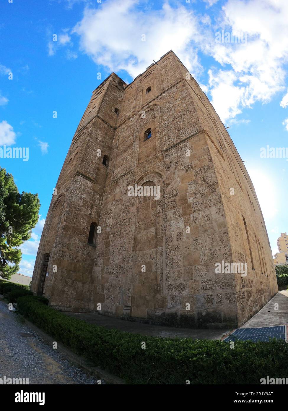 La Zisa in Palermo Sicily, shot of one of the best preserved Norman ...
