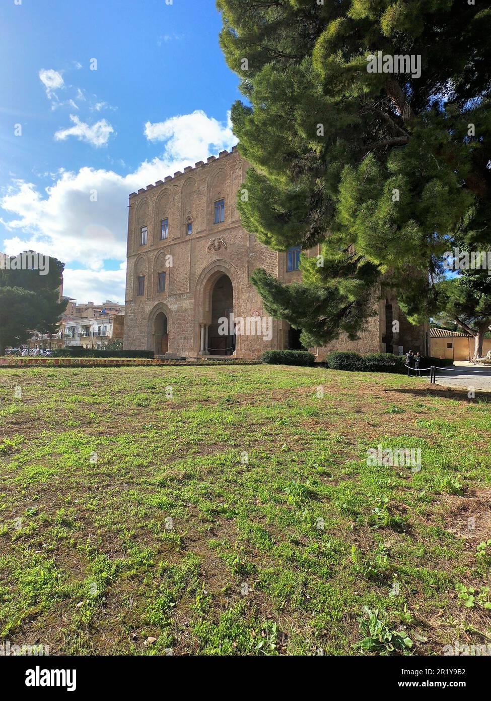 La Zisa in Palermo Sicily, shot of one of the best preserved Norman ...