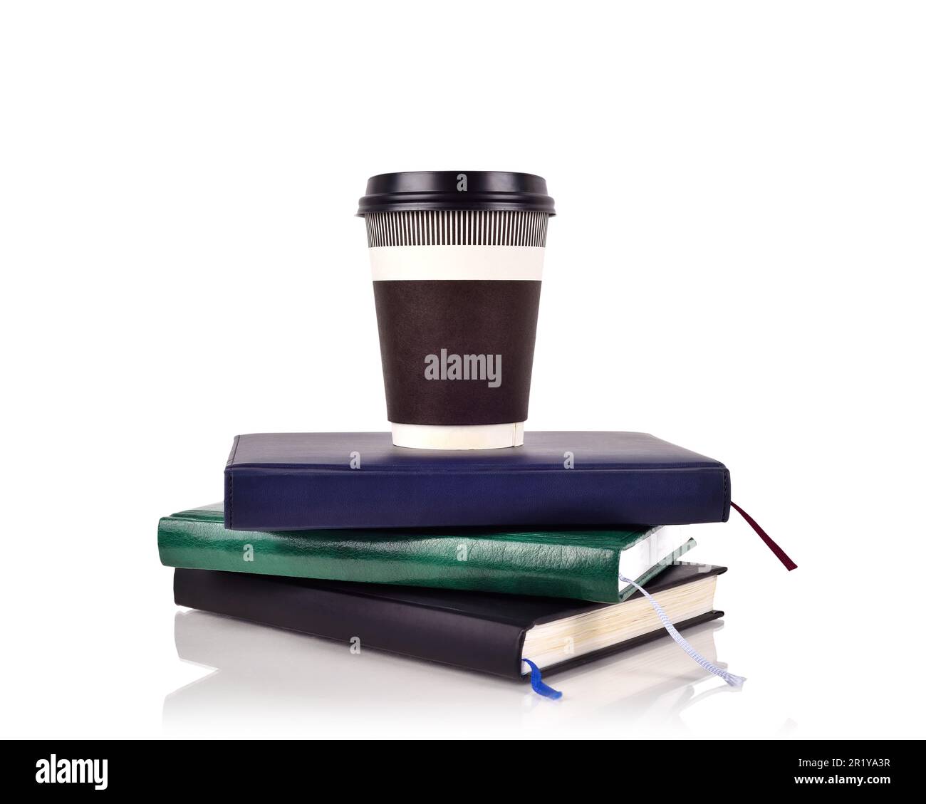Coffee on book Cut Out Stock Images & Pictures - Alamy