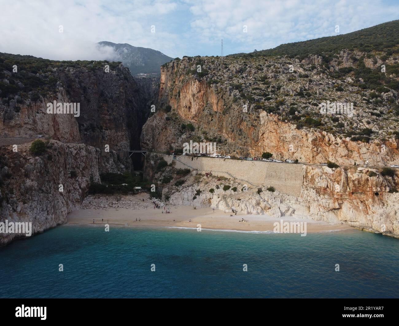 Aerial view of D-Maris Bay Hotel nearby Bencik Bay, Hisaronu, Marmaris ...