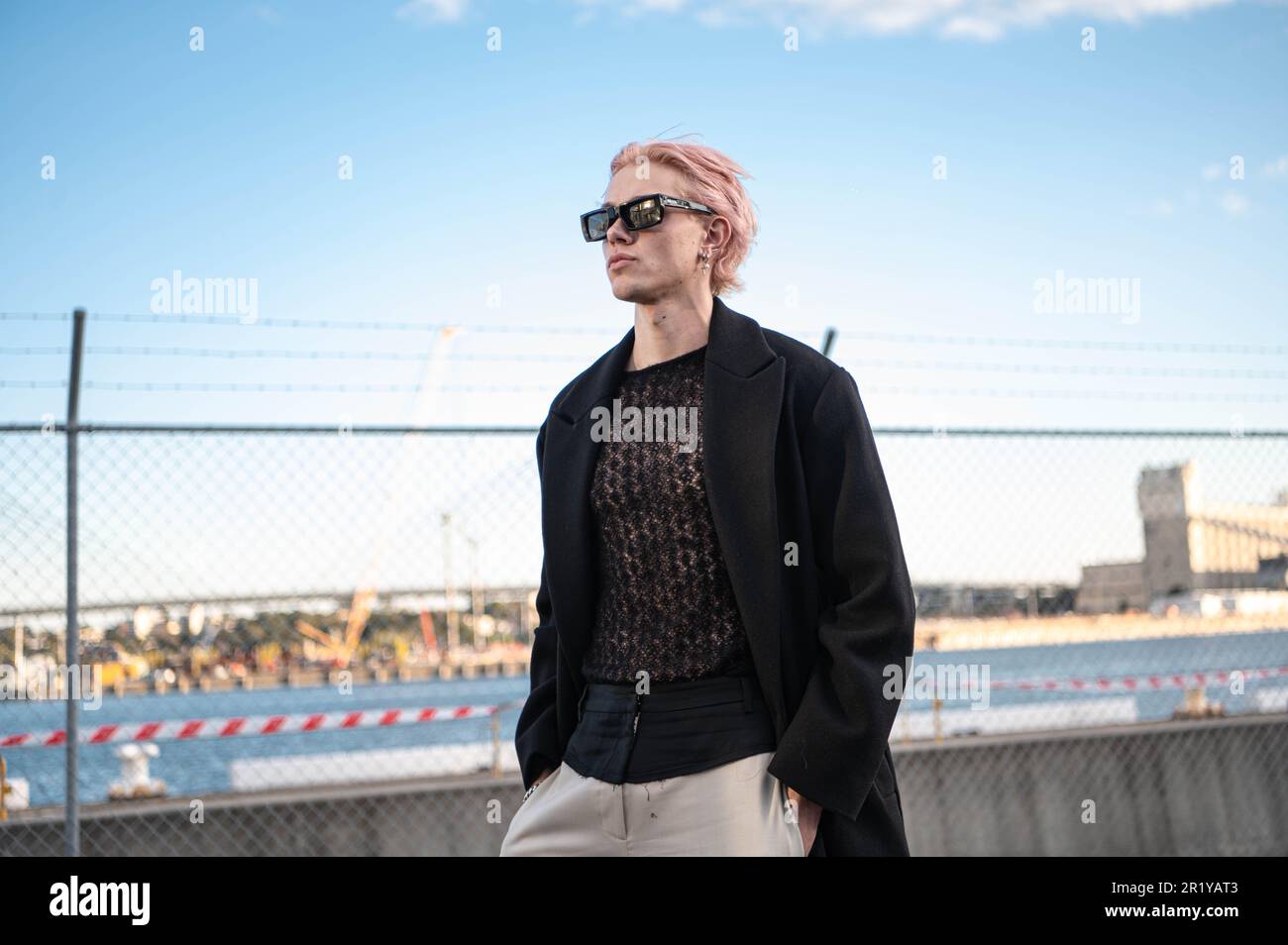 People attending the BEC + BRIDGE fashion show during Australian ...