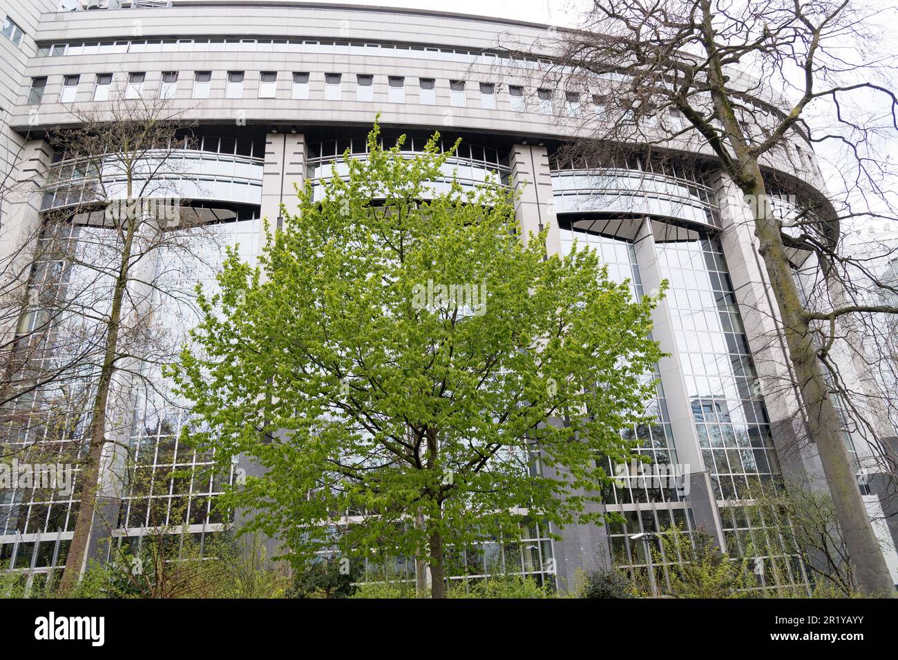 Paul-Henri Spaak building of the European Parliament seat in Espace ...