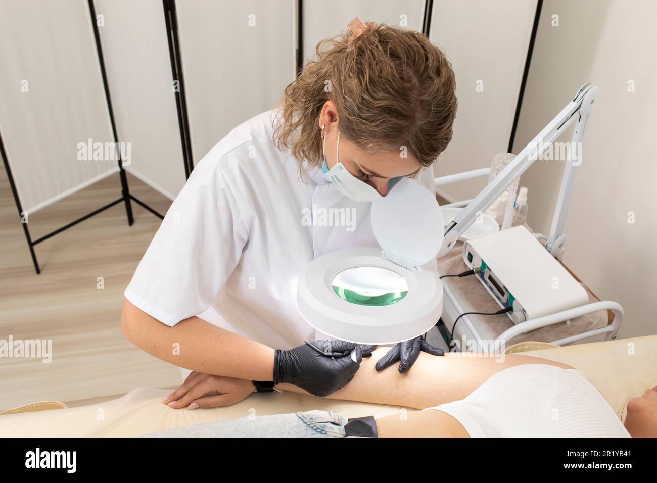 Professional electrolysis device permanent hi-res stock photography and ...