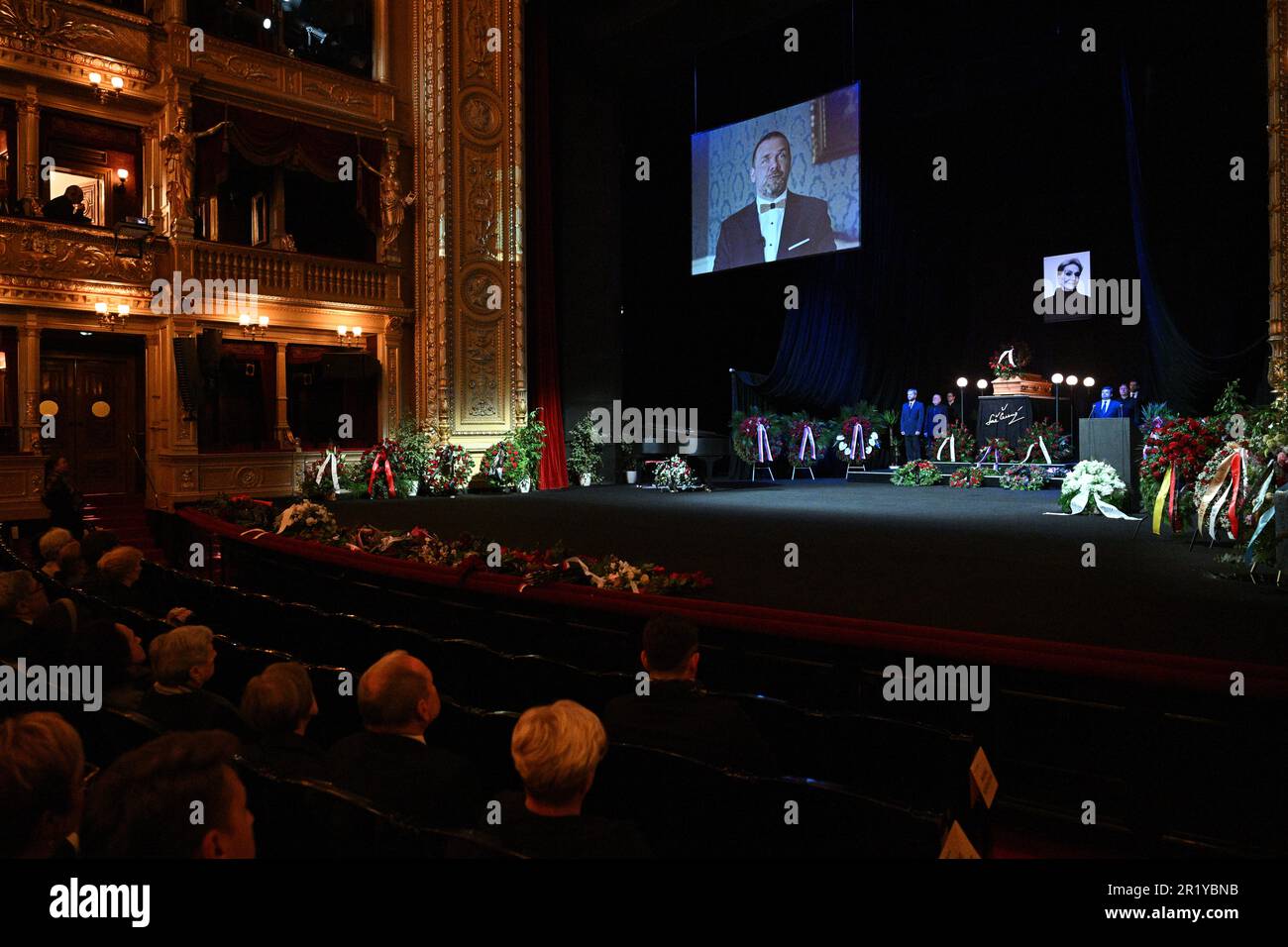 Prague, Czech Republic. 16th May, 2023. The last farewell to actress ...
