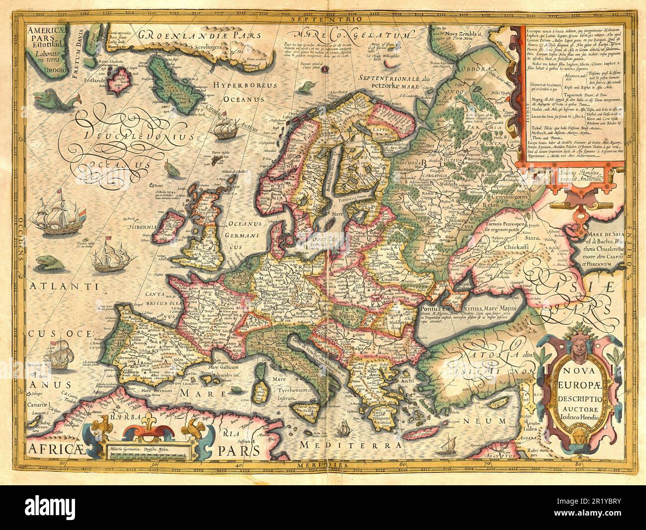 Historische landkarten europa hi-res stock photography and images - Alamy