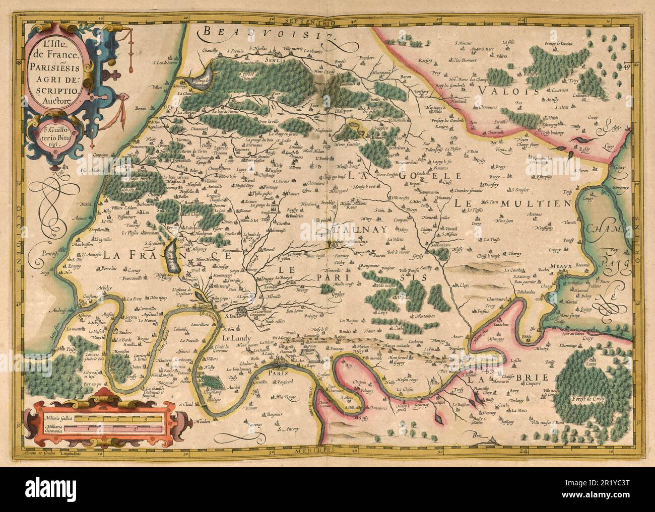 Landkarte map frankreich france hi-res stock photography and images - Alamy