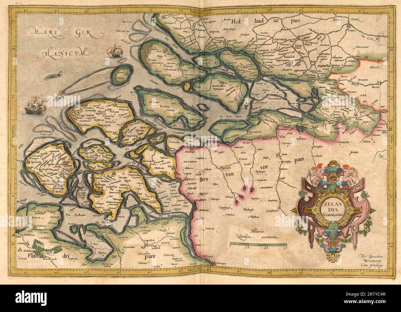 Landkarte von holland hi-res stock photography and images - Alamy