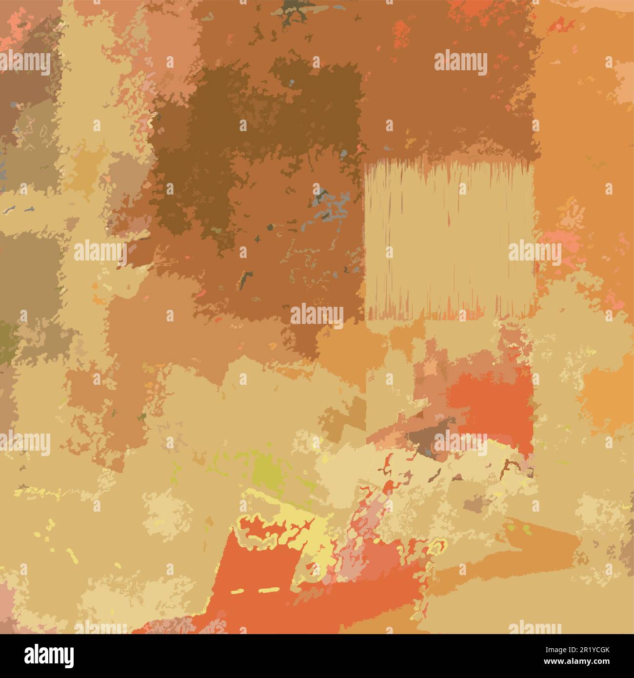 Modern Abstract Art - Vector Illustration From Digital Contemporary ...