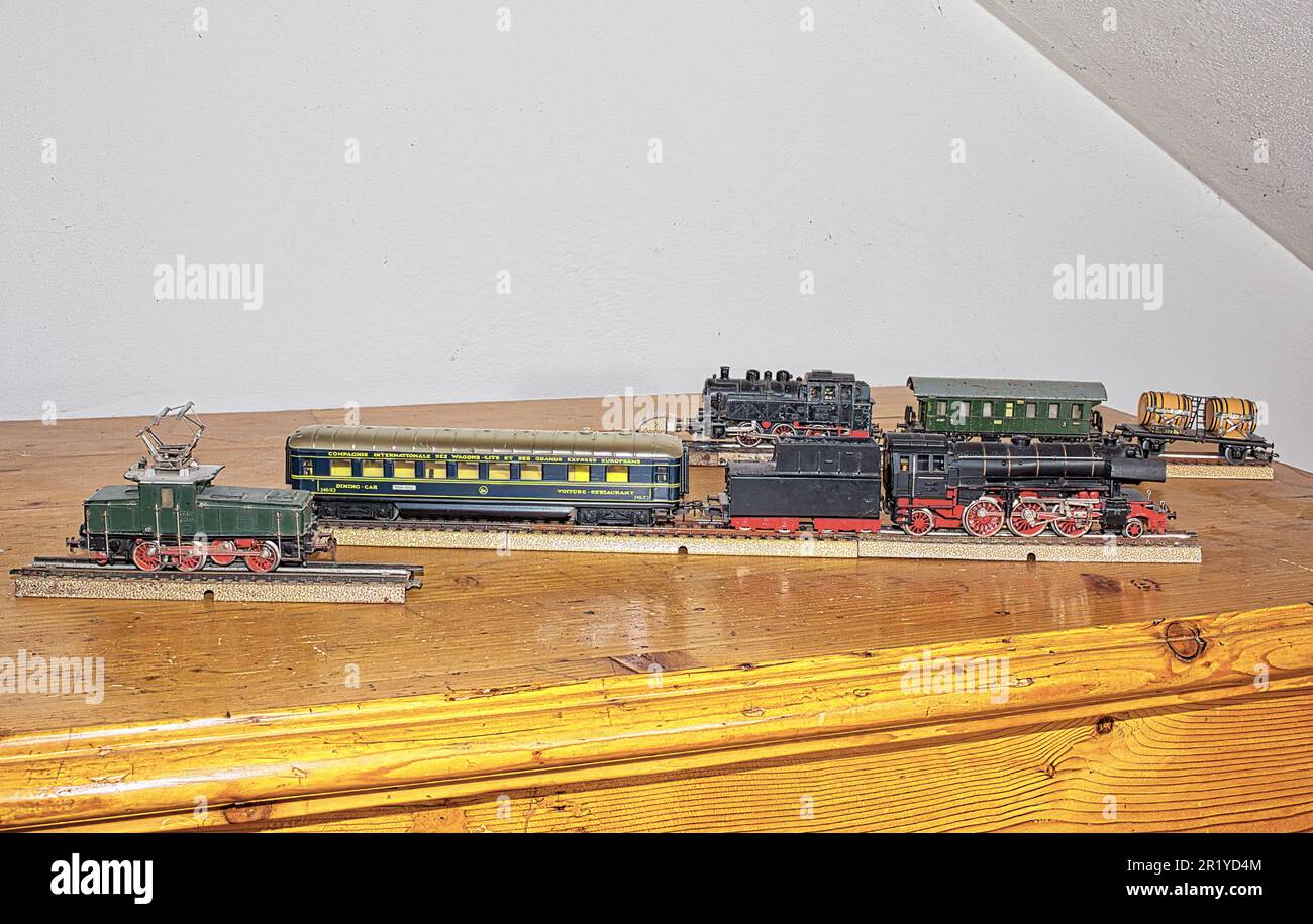 Electric shunting locomotive hi-res stock photography and images - Alamy