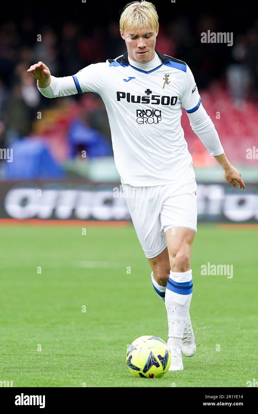 Rasmus Hojlund of Atalanta BC during the Serie A match between US ...