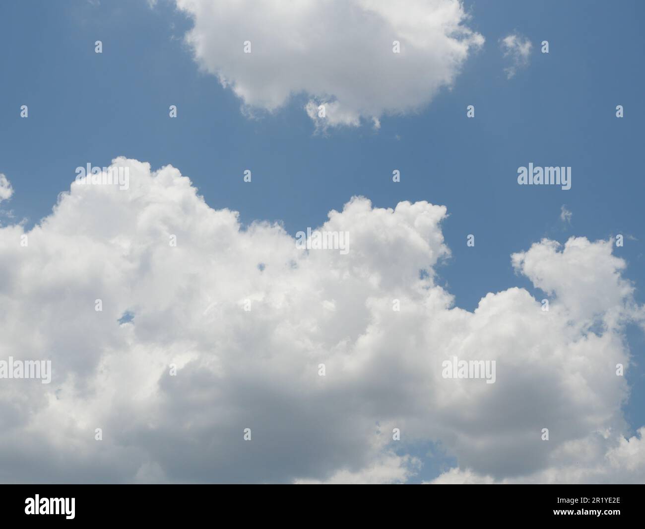 Cumulus cloud on beautiful blue sky in day light , Fluffy clouds ...