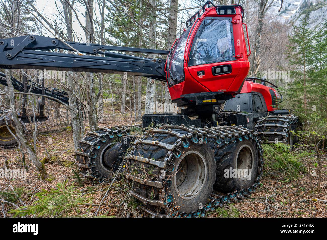 Modern logging equipment hi-res stock photography and images - Alamy