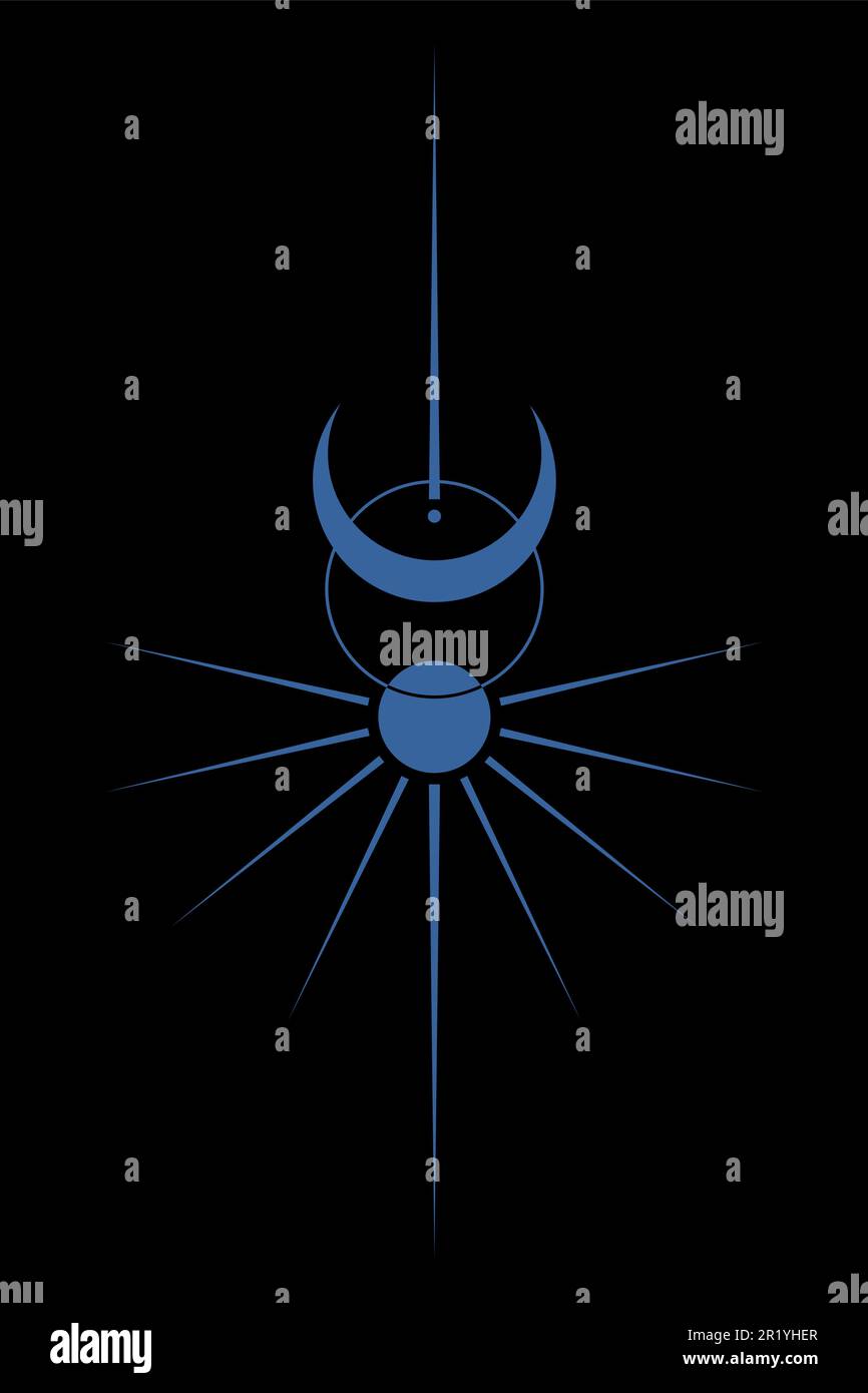Wiccan Sun And Moon