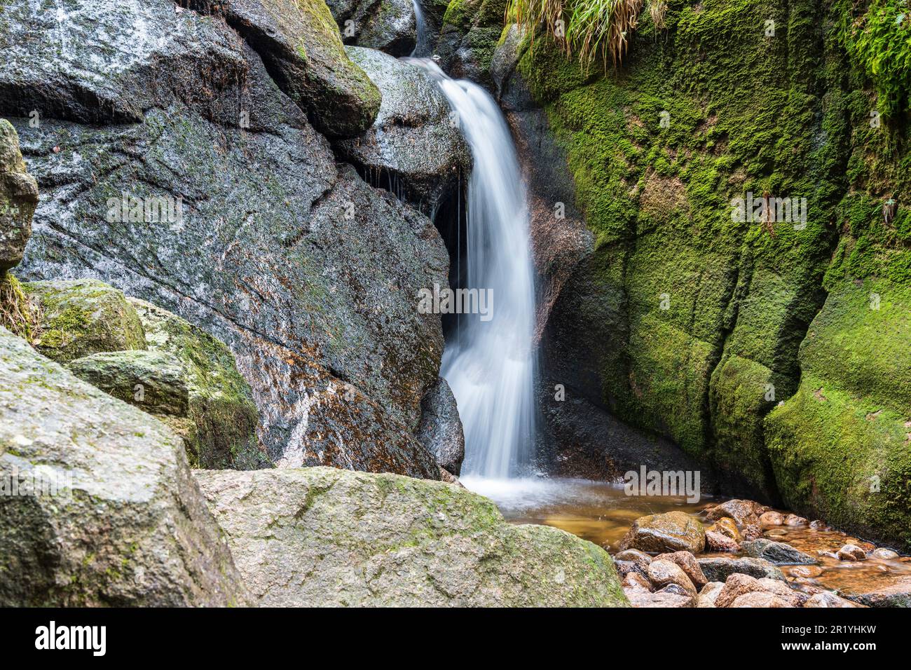 Burn O’ Vat waterfall in Muir of Dinnet National Nature Reserve near ...