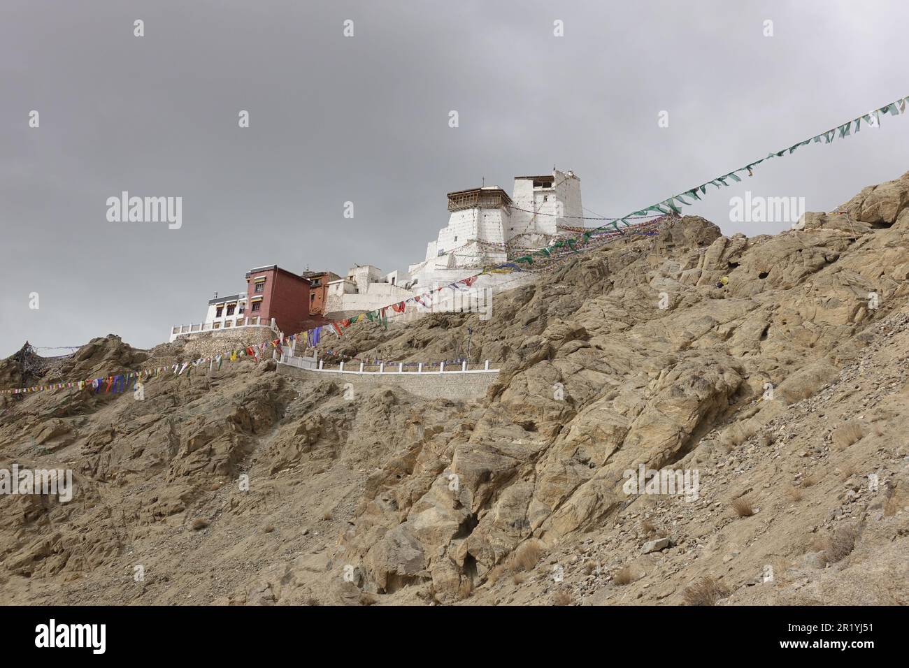 Namgyal Tsemo Monastery in Leh, Ladakh Stock Photo - Alamy