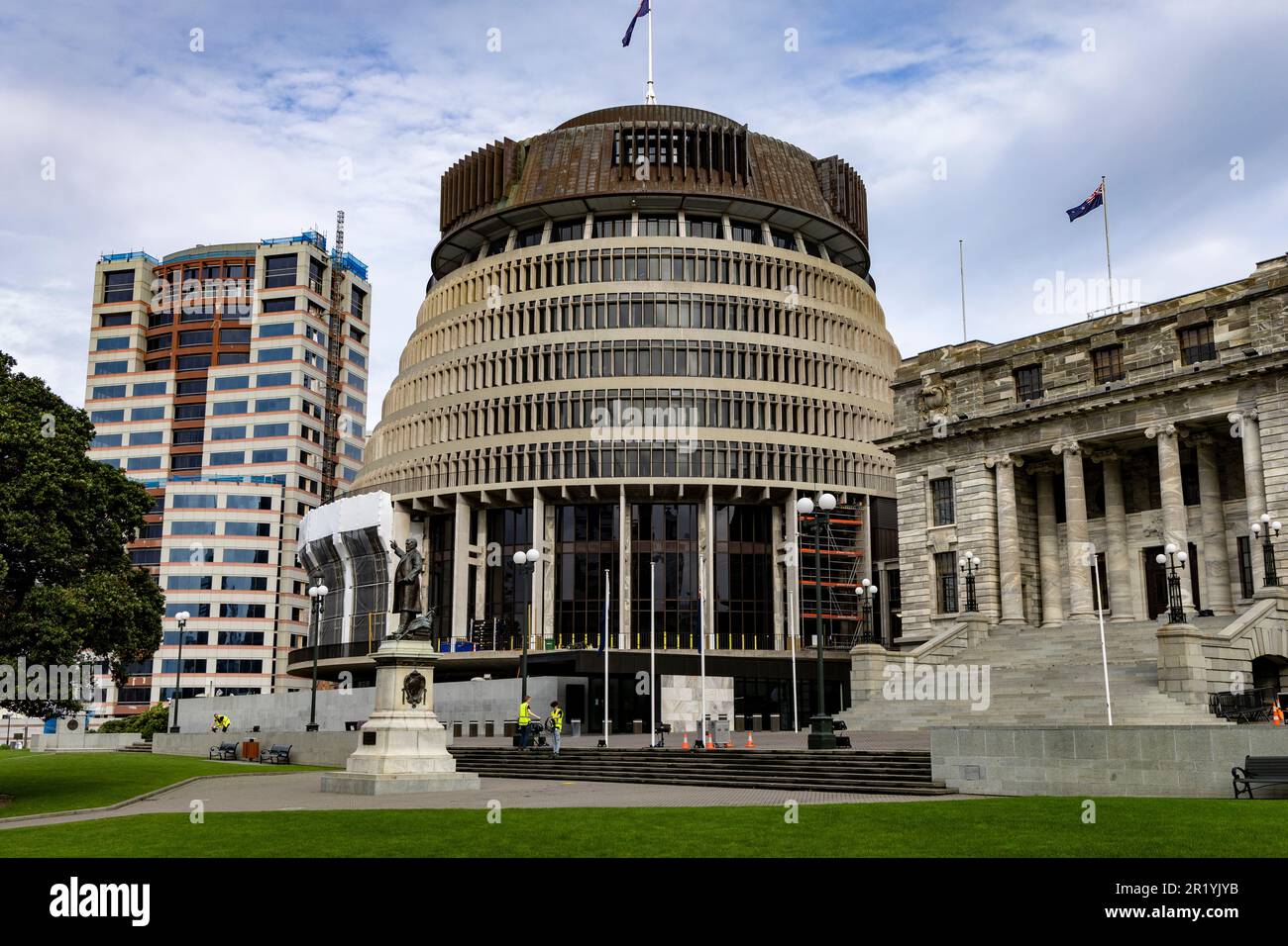 Wellington New Zealand Parliament Building Stock Photo - Alamy