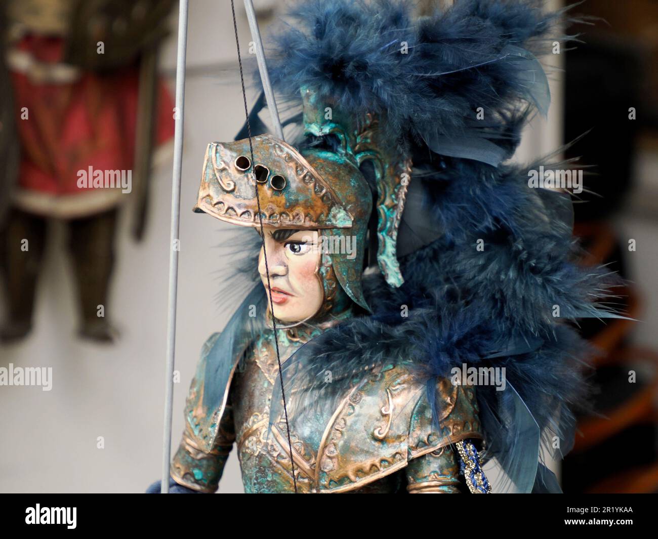 Traditional Sicilian puppets used for The Opera dei Pupi is a ...