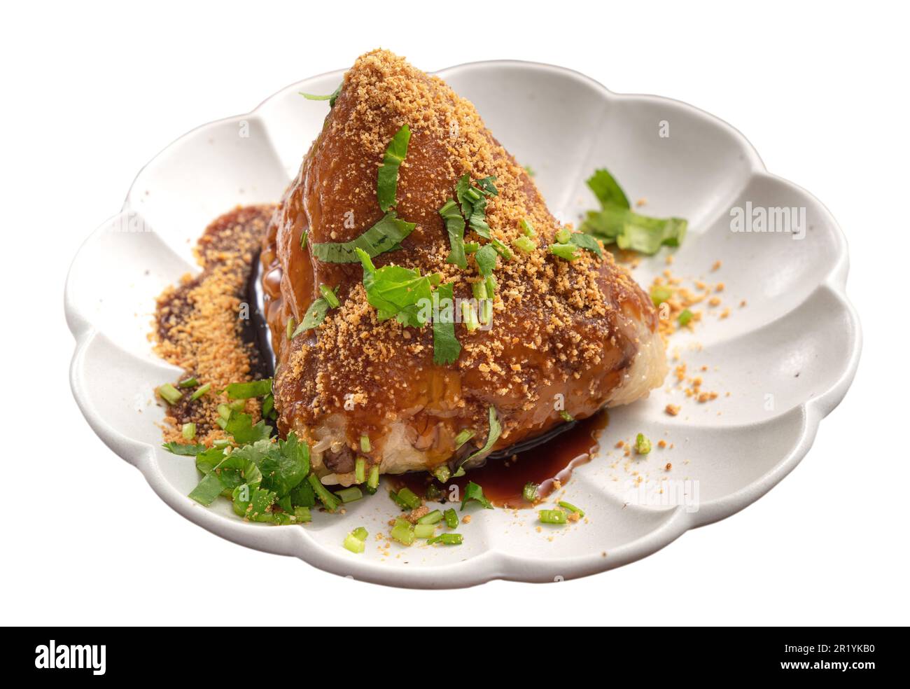Zongzi, rice dumpling - Design concept of famous food in duanwu dragon ...