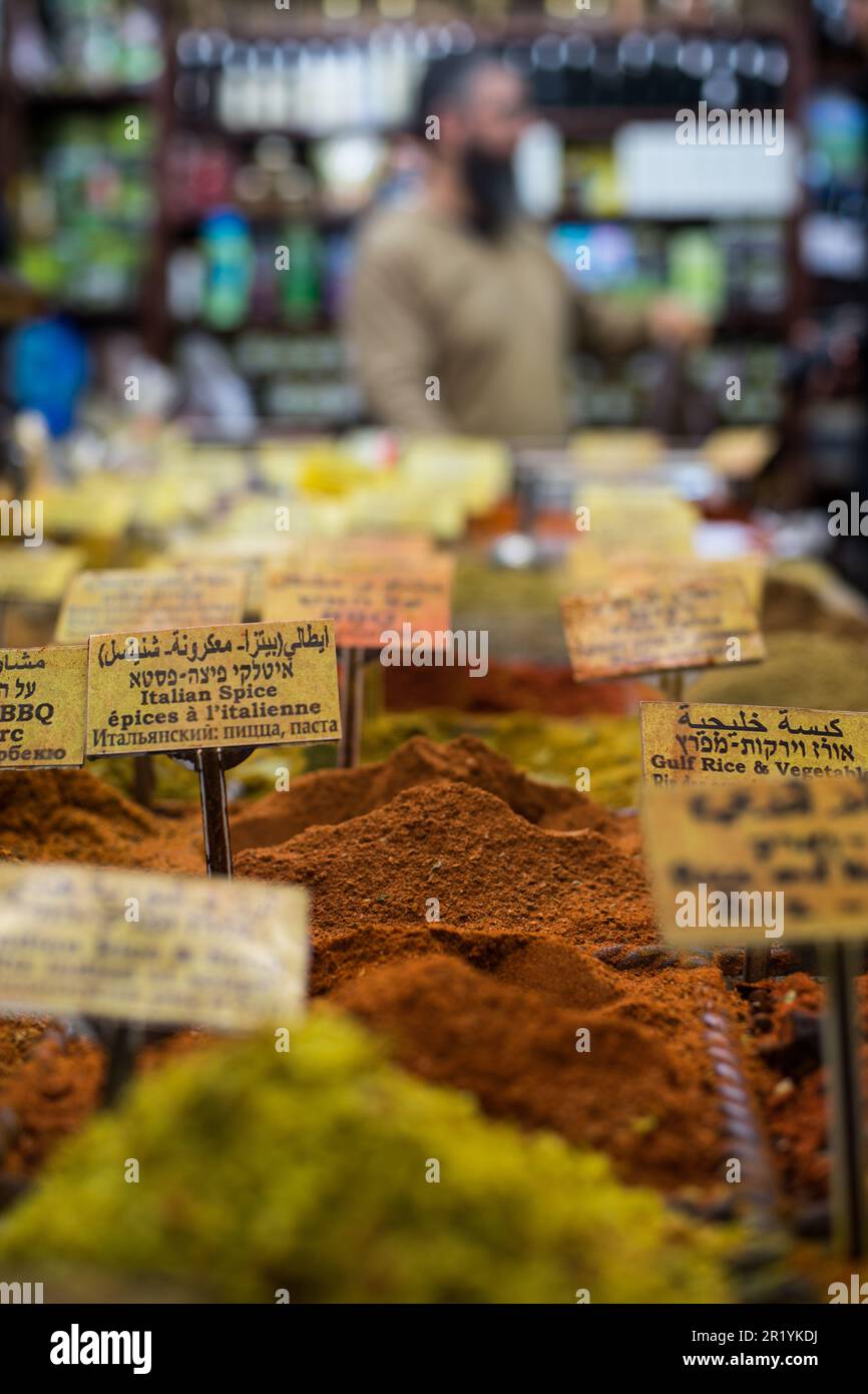 A bustling grocery store in a vibrant city center, offering a diverse ...