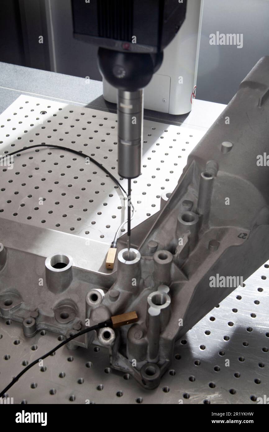 Precision Measuring Machine in Manufacturing Factory Stock Photo - Alamy