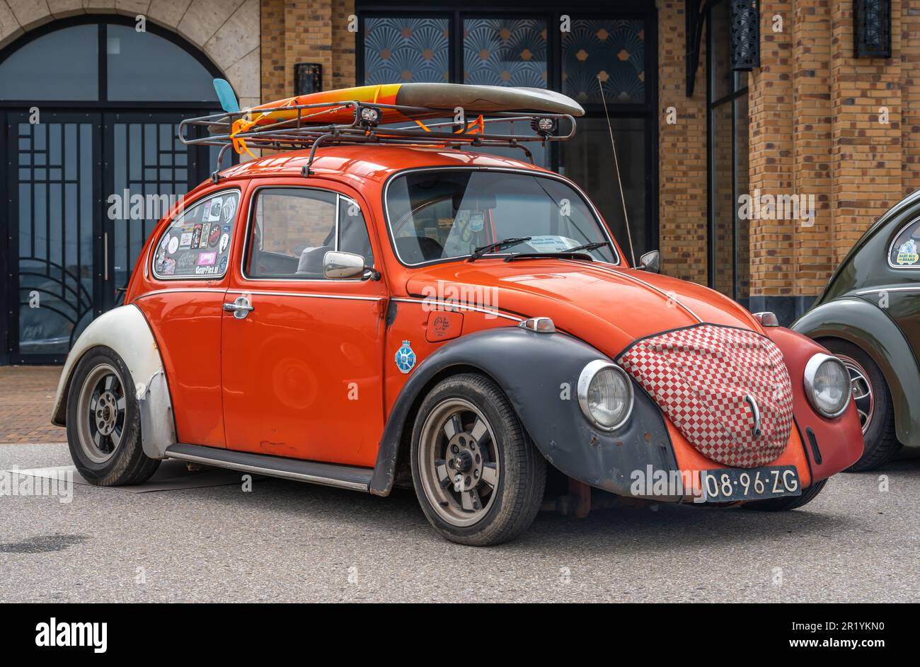 Scheveningen, The Netherlands, 14.05.2023, Vintage customized ...
