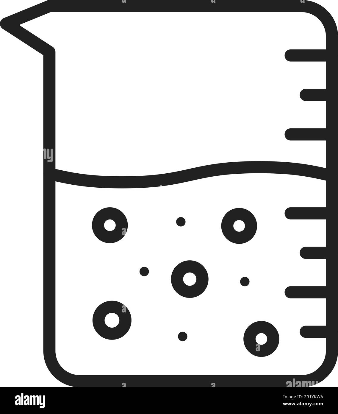 Beaker icon vector image Stock Vector Image & Art - Alamy