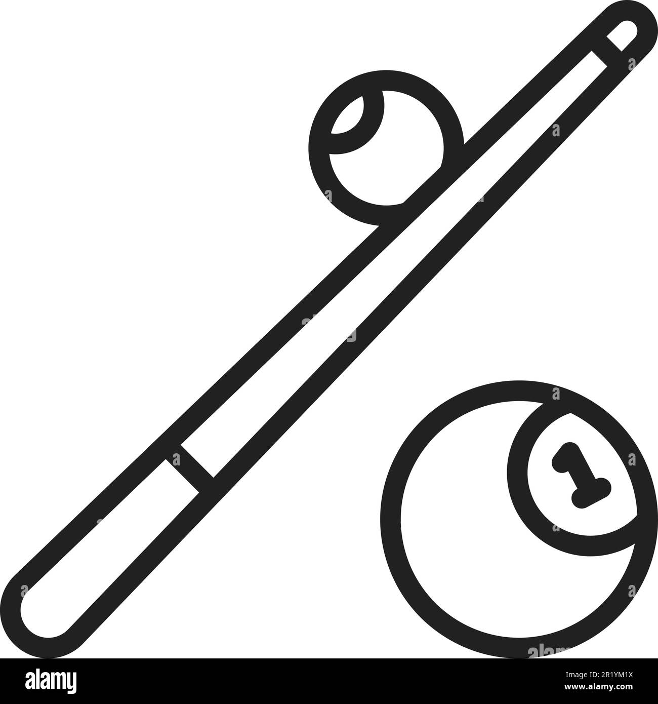 Billiard icon vector image Stock Vector Image & Art - Alamy
