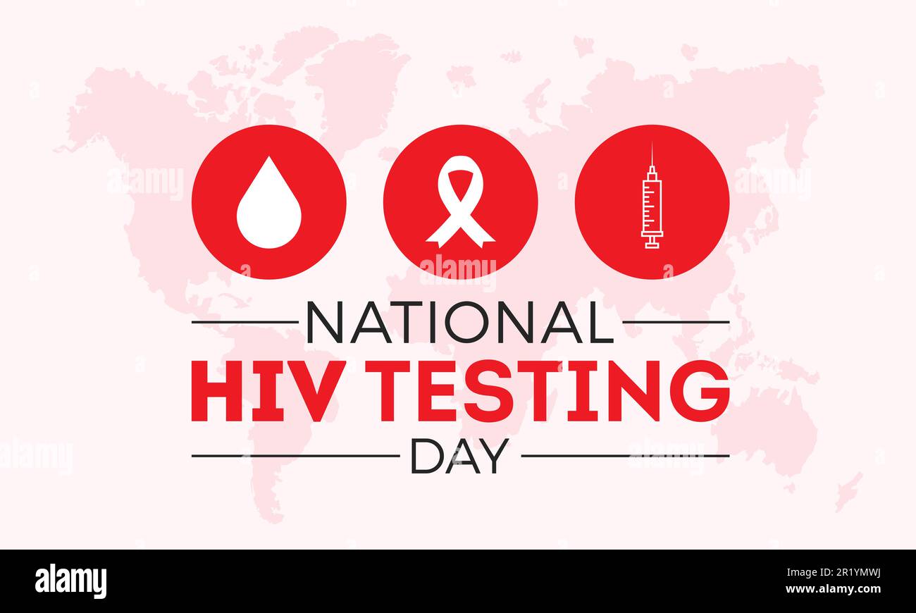 Hiv Testing day, June 27. Vector template for banner, greeting card ...
