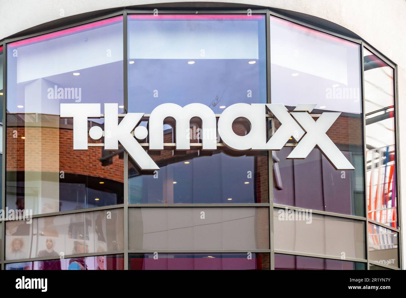The TK Maxx store on Bracan Walk in the Lexicon Shopping Centre in ...