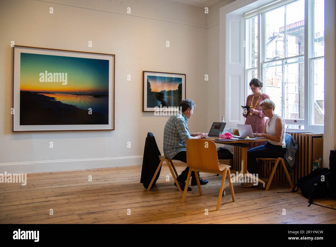 London, UK. 16th May, 2023. Space To Breathe exhibition preview at ...