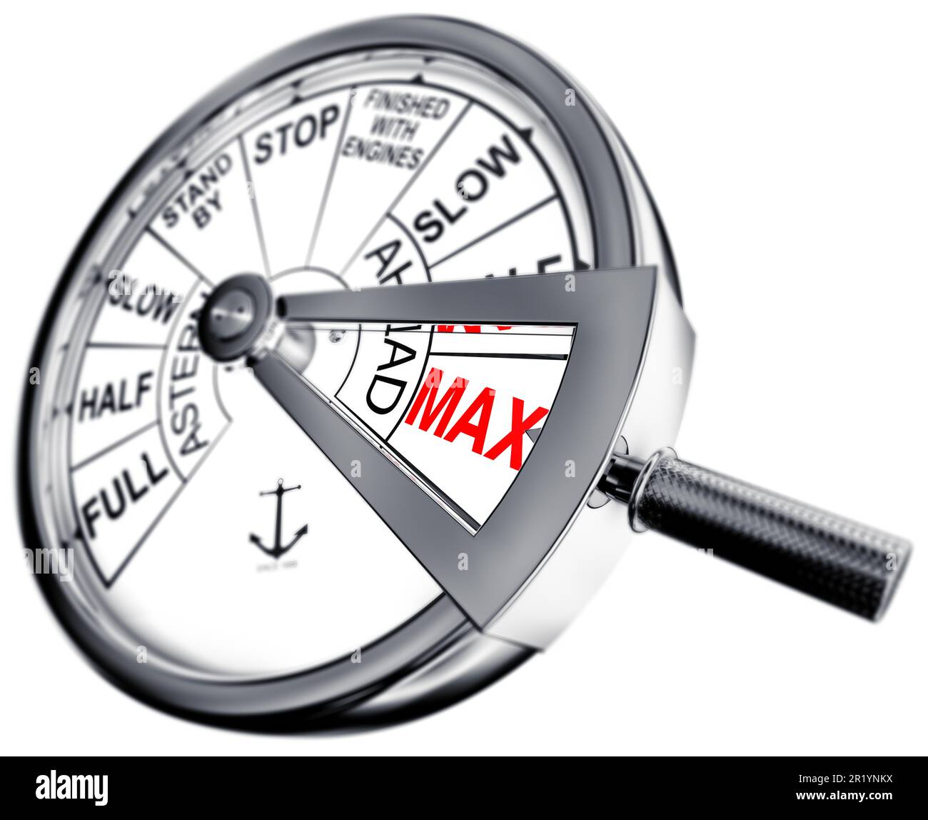 high resolution rendering of a maximum concept Stock Photo - Alamy