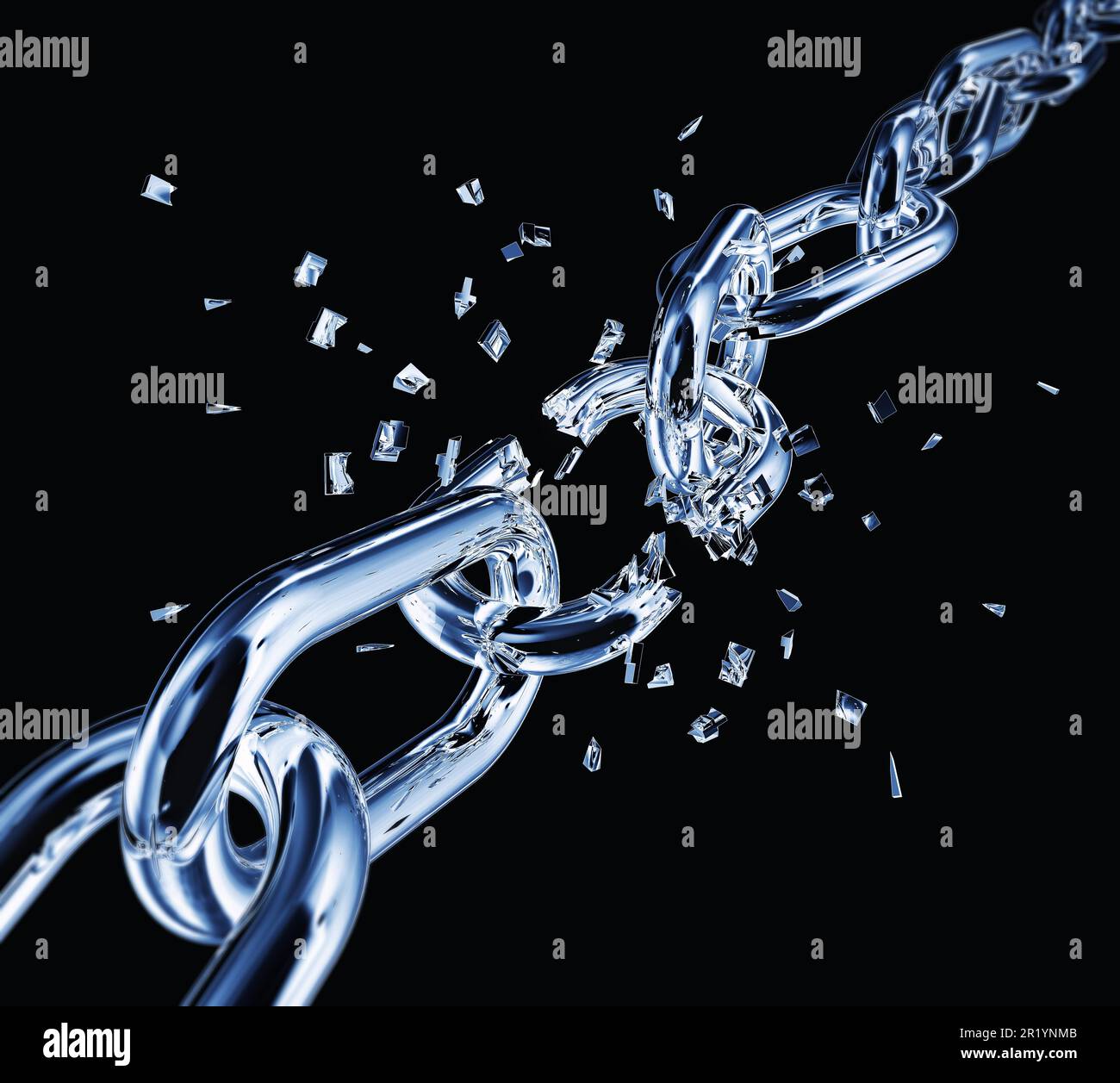 Broken Chain Background