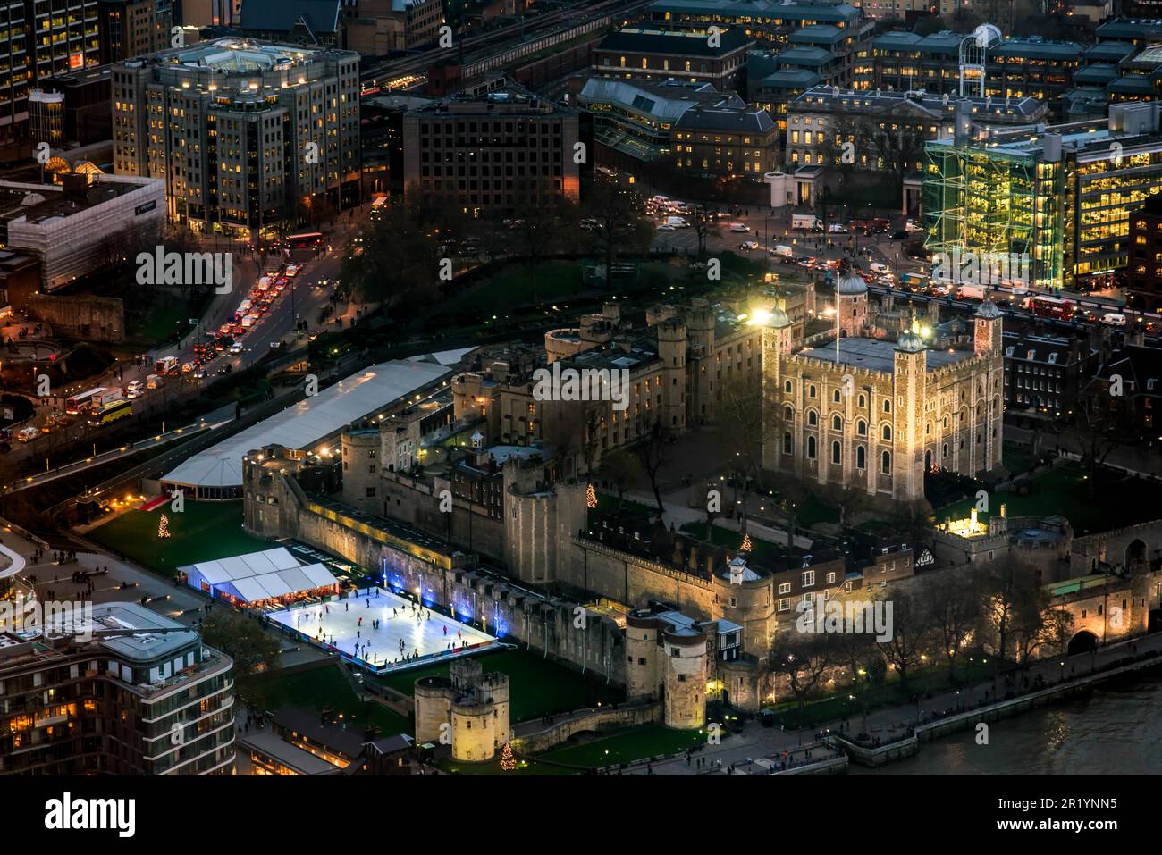 Aerial view over surface hi-res stock photography and images - Alamy