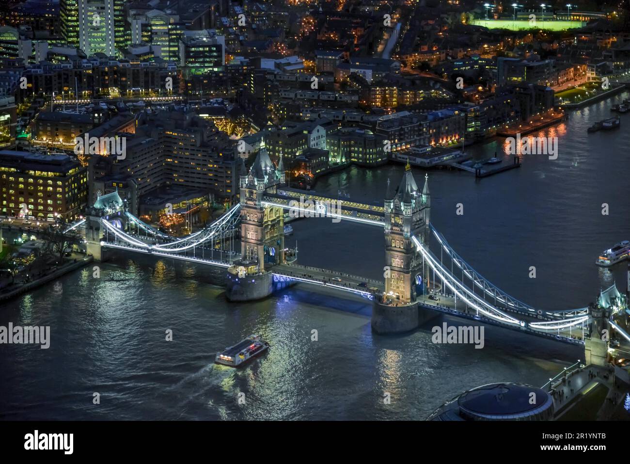 LONDON - DECEMBER 6 : View from the Shard in London on December 6, 2013 ...