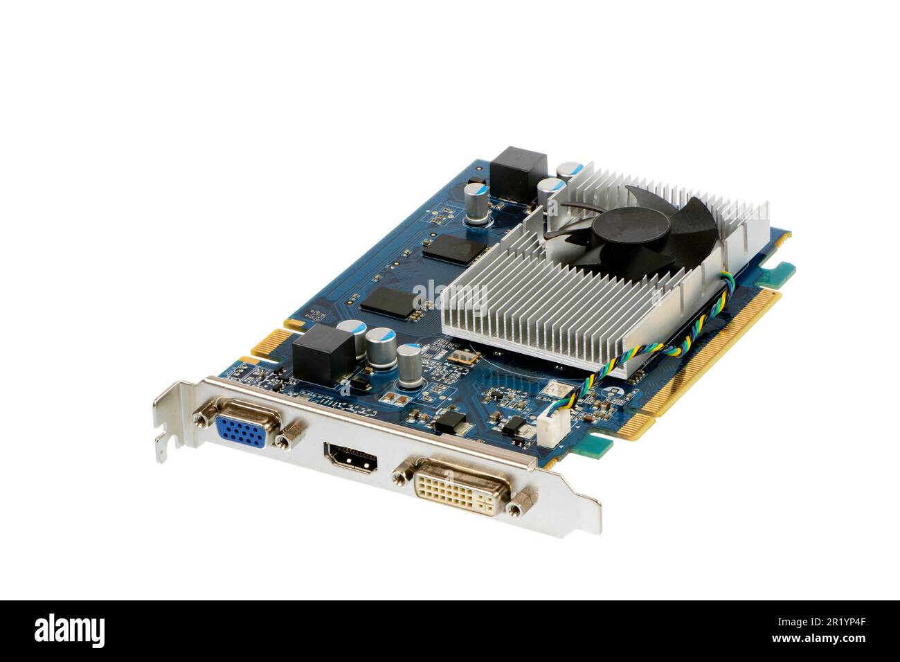 Computer motherboard detail Cut Out Stock Images & Pictures - Alamy