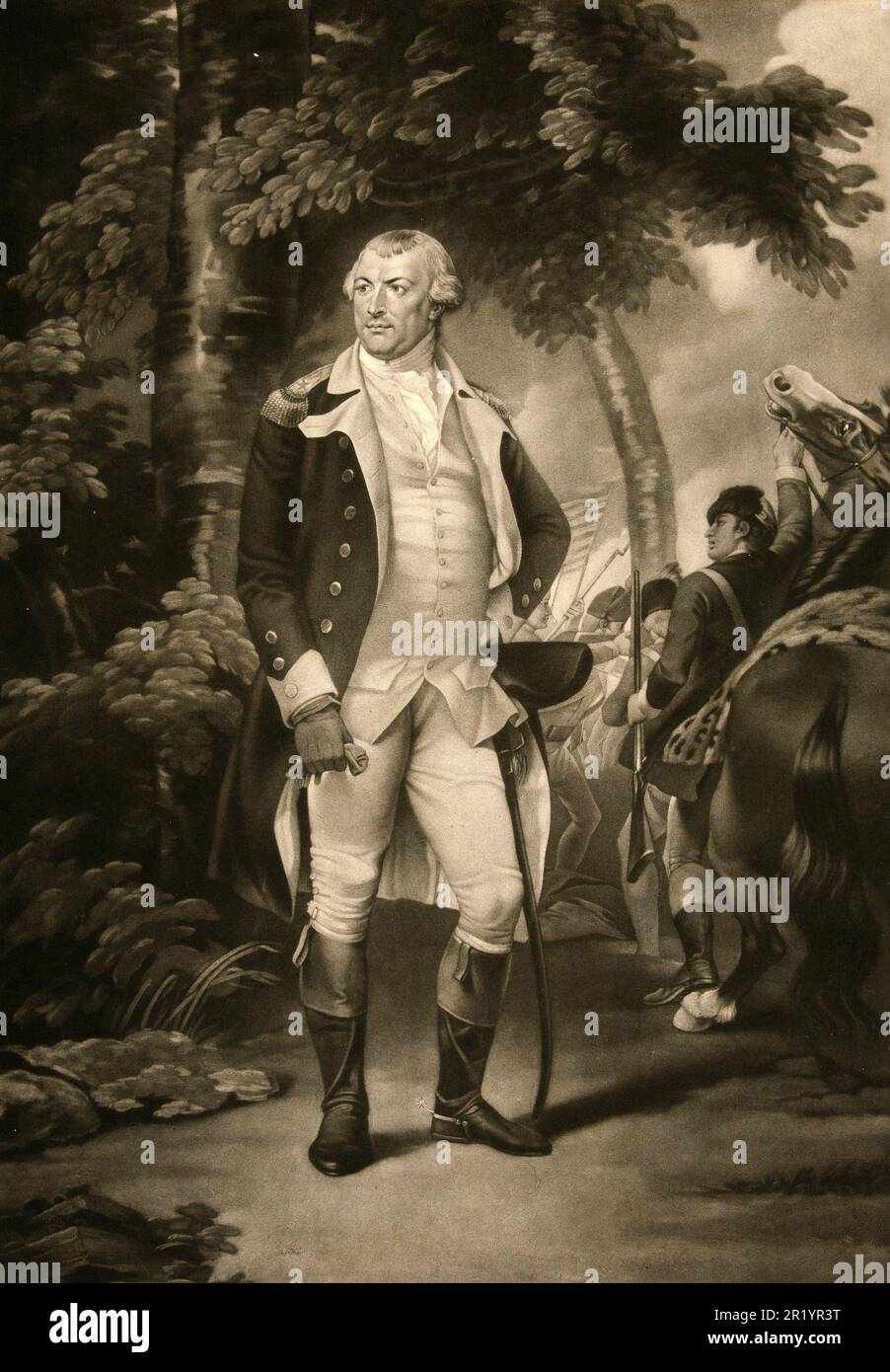 Nathanael Greene (7 August 1742-19 June 1786), after George Washington ...