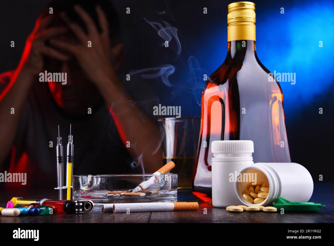 Nicotine addicted hi-res stock photography and images - Alamy