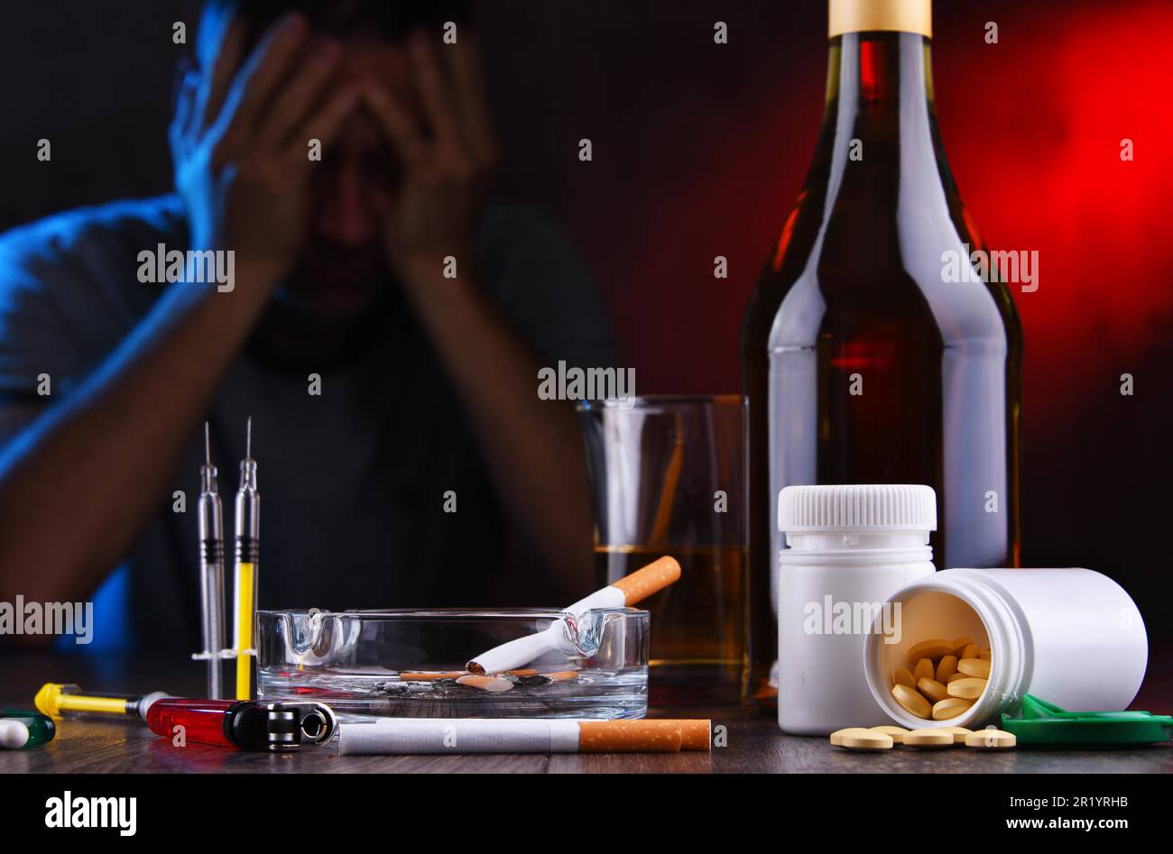Nicotine addicted hi-res stock photography and images - Alamy