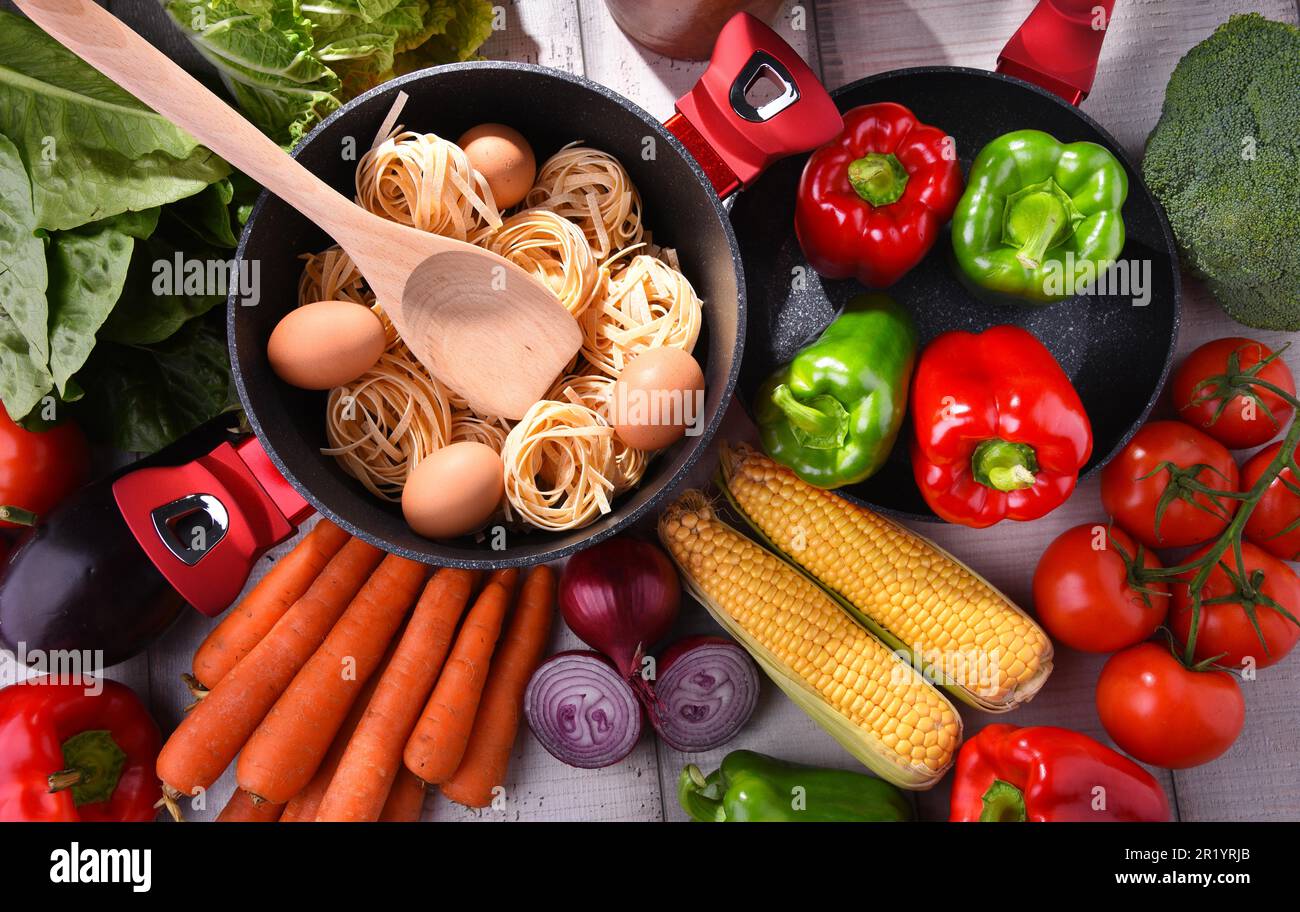 Pot on kitchen hi-res stock photography and images - Alamy