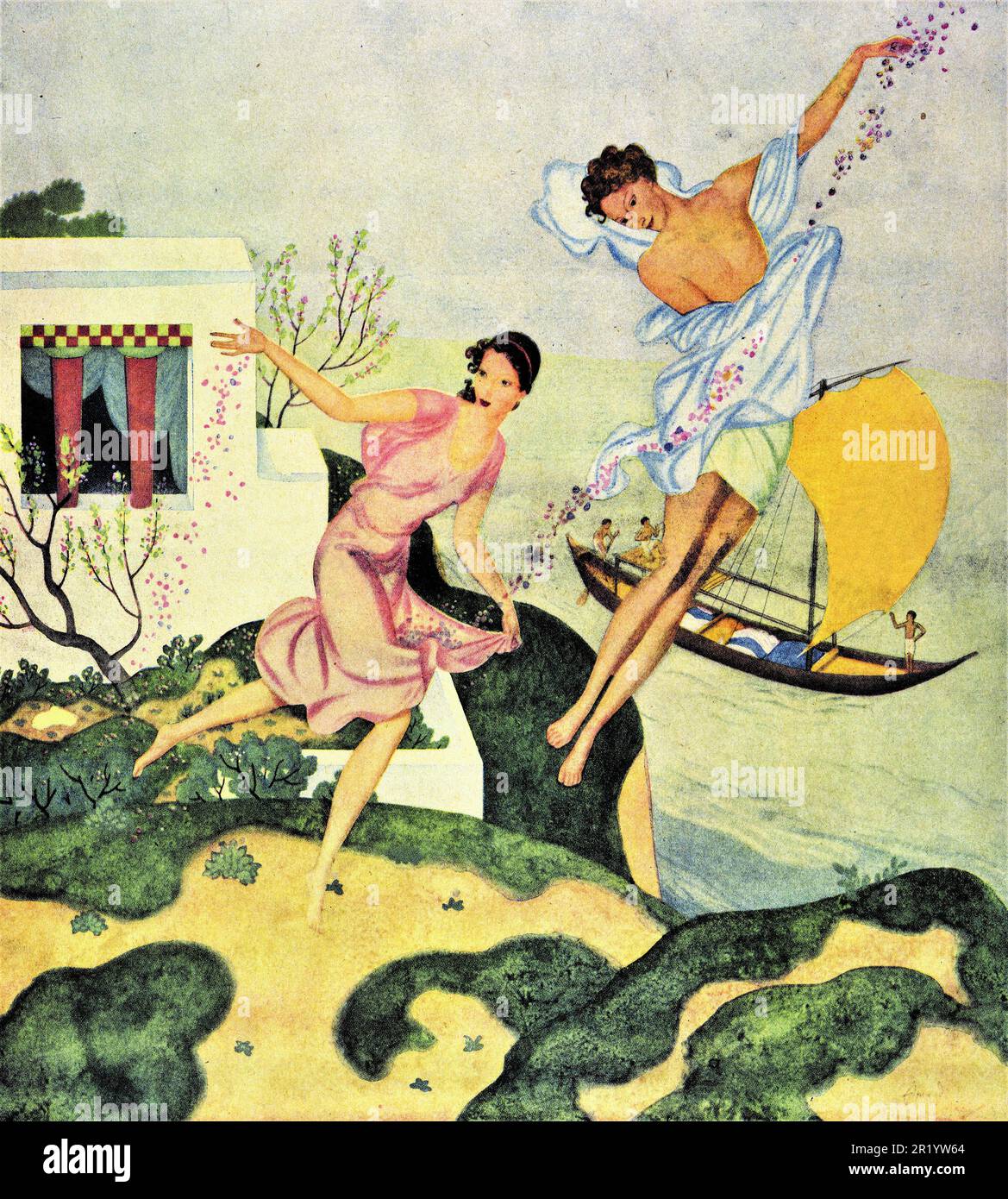 "Flora and Zephyr" published on May 28,1933 in the American Weekly ...