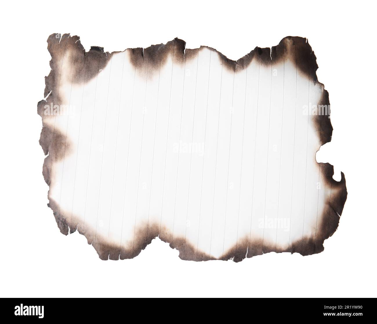 Burnt Lined Paper Background