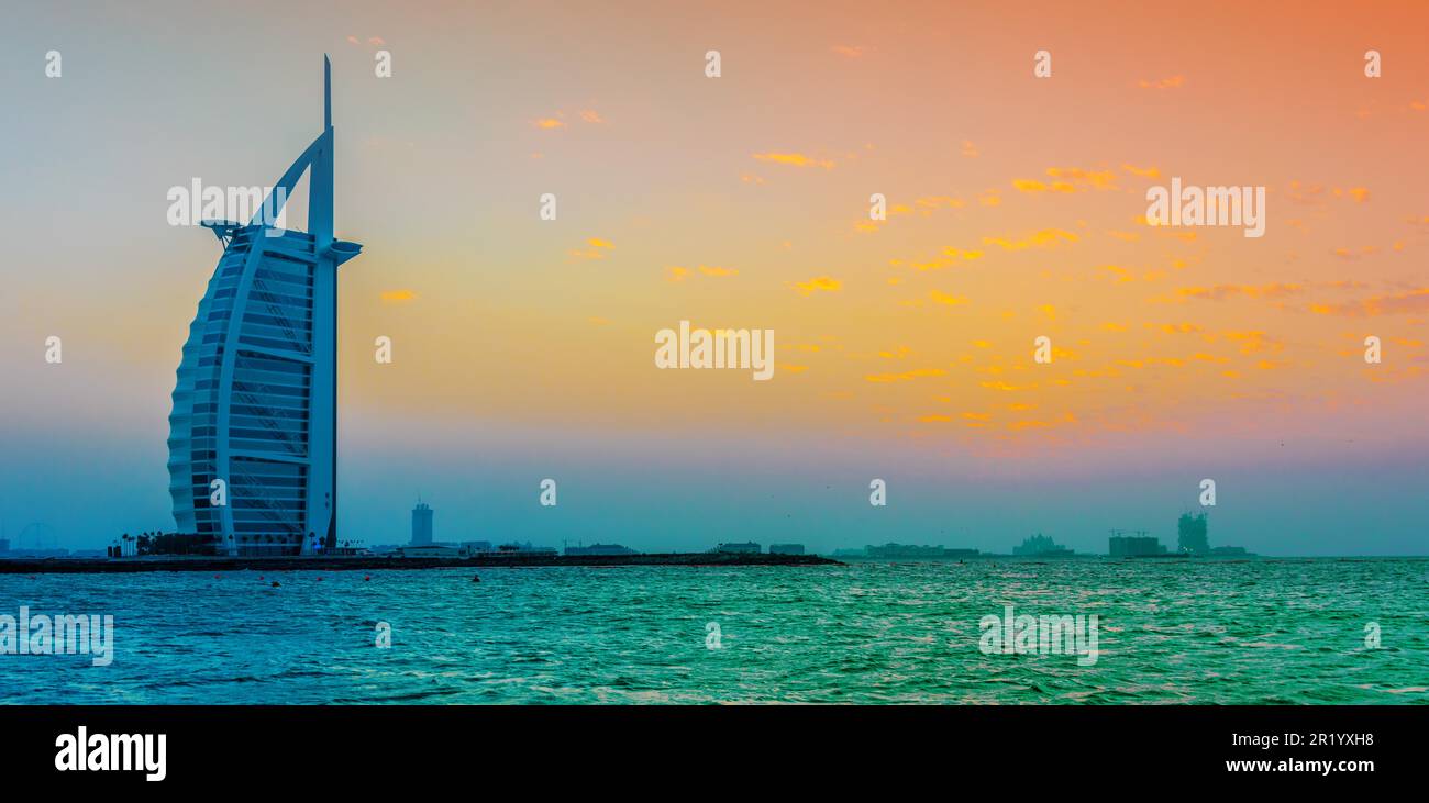 Burj al arab tower of the arabs dubai hi-res stock photography and ...