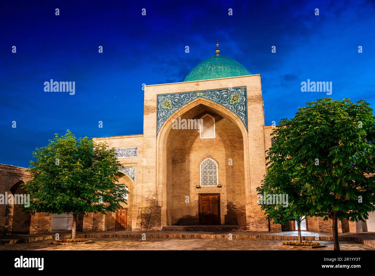 Khast Imam Mosque, major tourist destination in Tashkent, Uzbekistan ...