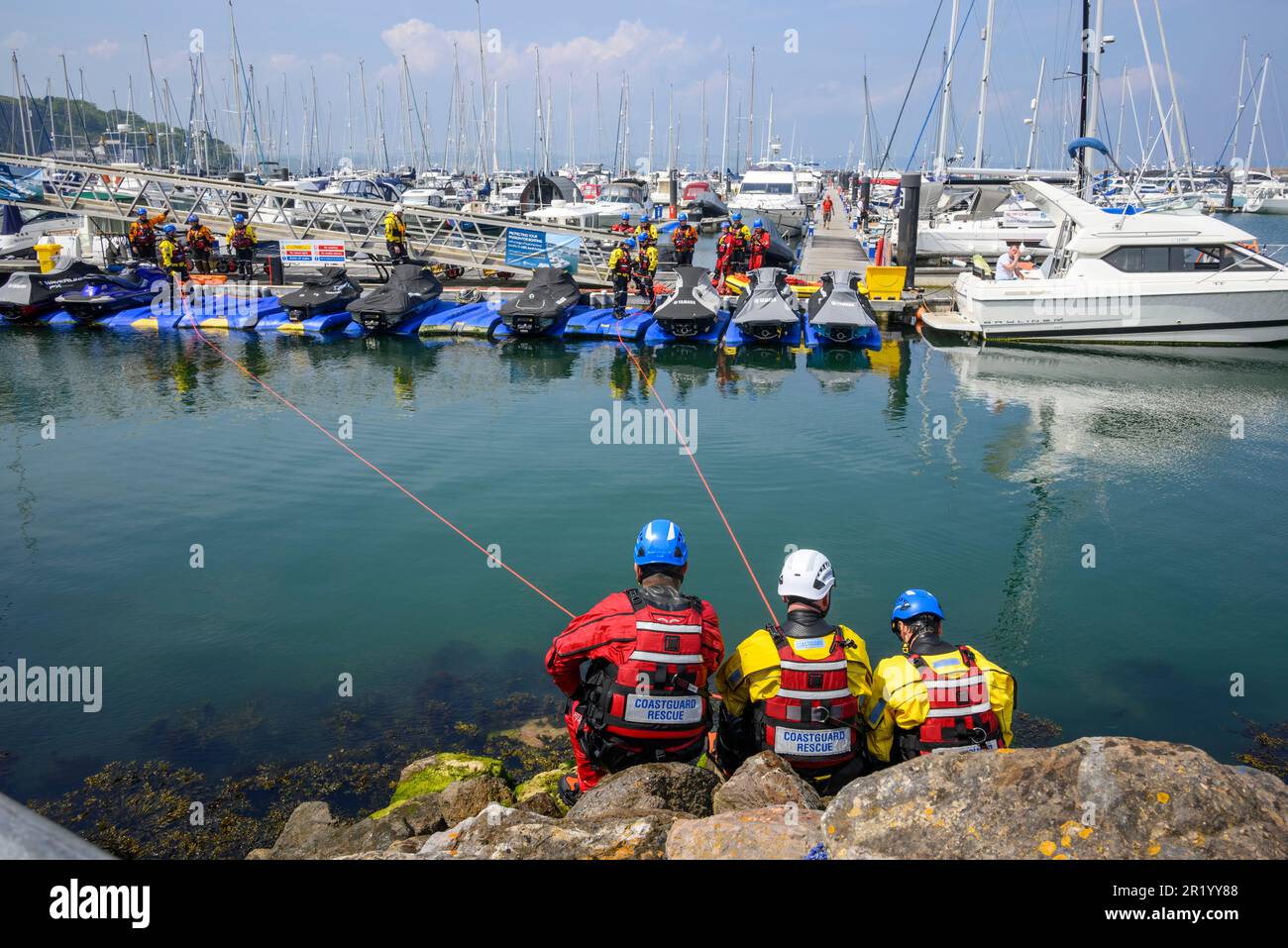 Coast guard training hi-res stock photography and images - Alamy