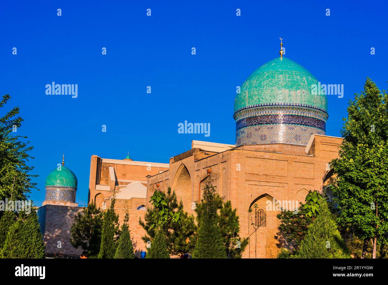 Khast Imam Square, major tourist destination in Tashkent, Uzbekistan ...