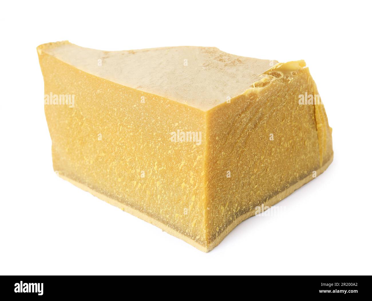 Natural organic beeswax block isolated on white Stock Photo - Alamy